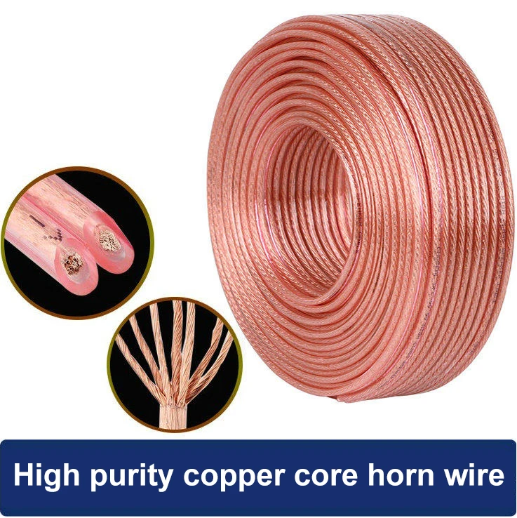 12 18 20 Awg Audio Line 2 4 6 8 Core Conductor Using 99.99% High Purity ...