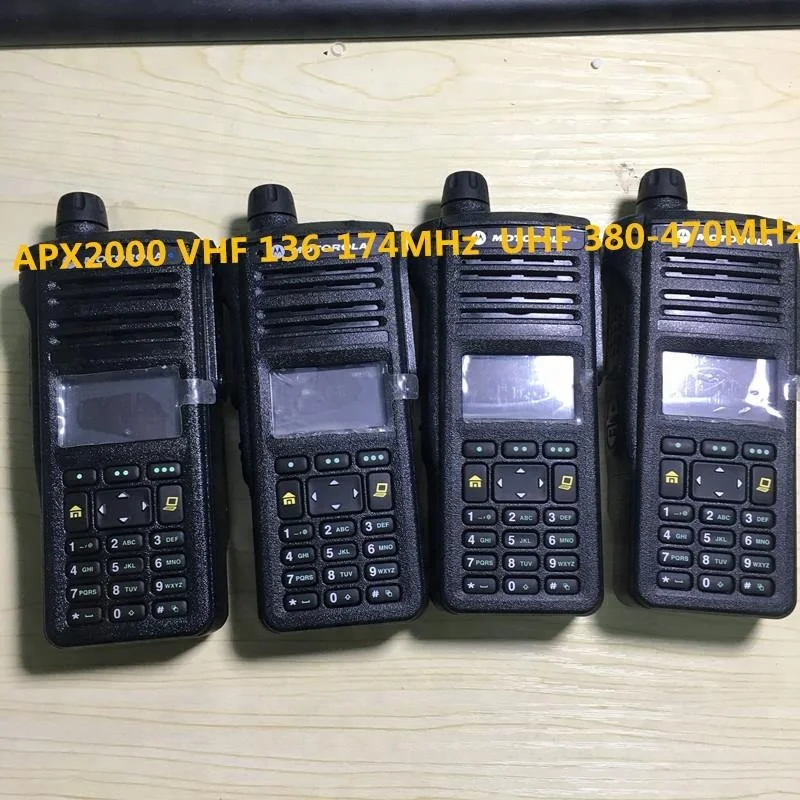 Wakie Talkie P25 Apx2000 Uhf Vhf 800m Radio 3-5km Portable Handheld ...
