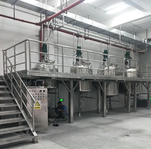 Stainless Steel Crystallization Reactor - Continuous Stirring
