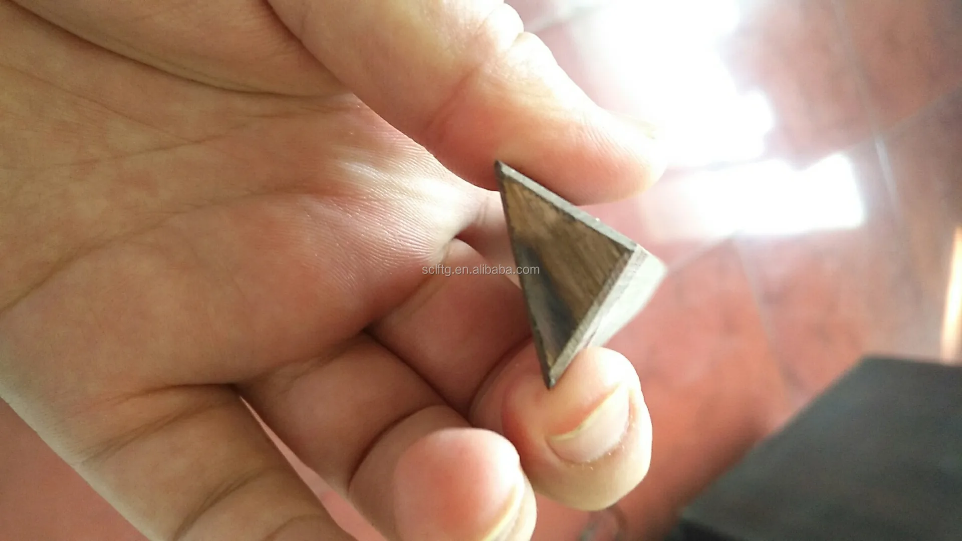 Solid Triangle Bar SS400 Q235 - Structural Steel Chamfer