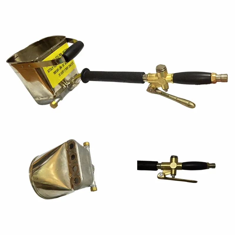 Stucco Putty Spraying Hopper Wall Concrete Plastering Mortar Spraying ...