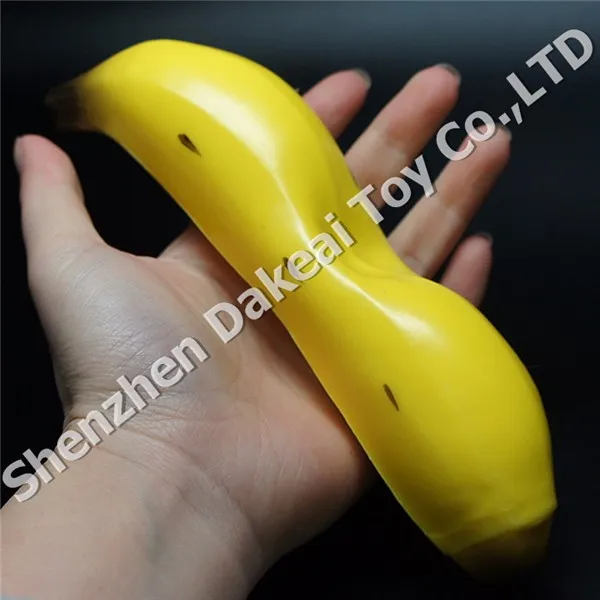 Jumbo Tpr Squishy Banana Squeeze Reliever Toys For Kids Jumbo Stretchy ...