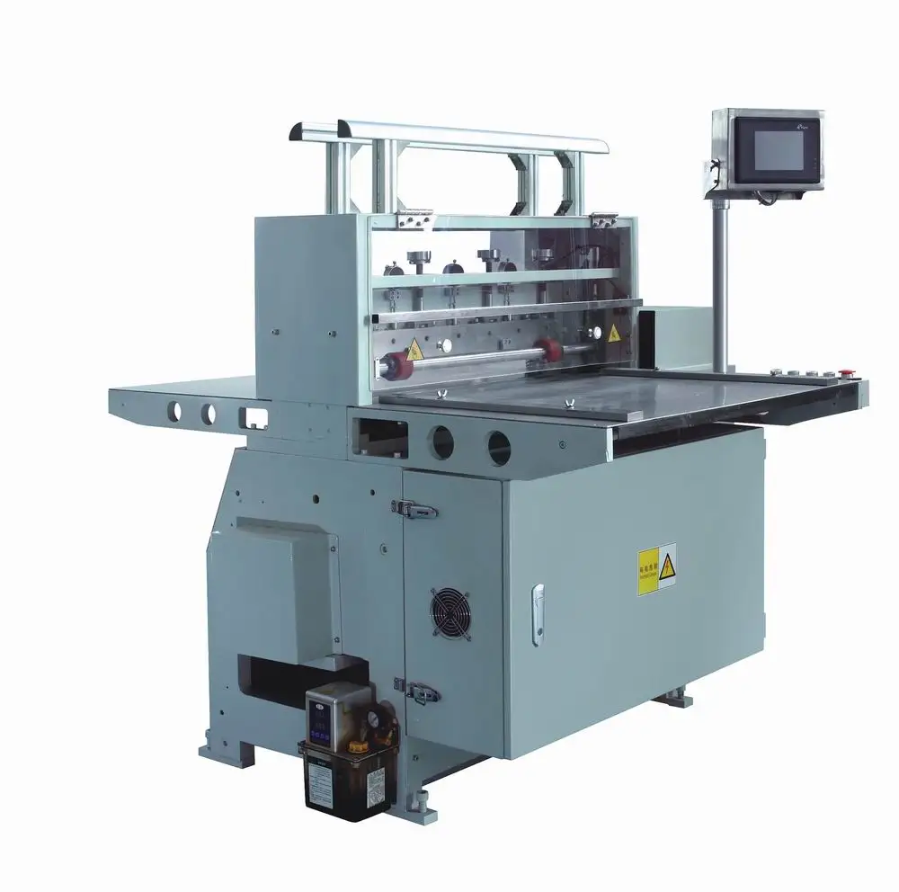 Pvc/pp/pet/foam/film/fabric Kiss Cutting Machine ( Roll To Sheet ...