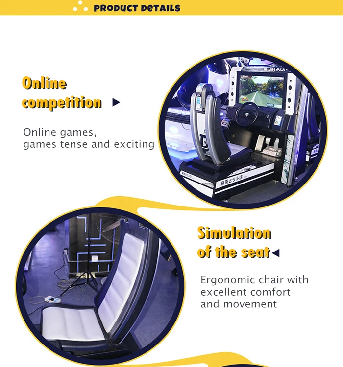 Initial D Car Driving Simulator Arcade Games Car Race Game Machine ...