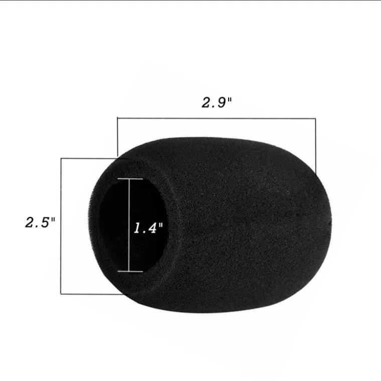 Customized Print High Quality Microphone Foam For Tv Interview - Buy ...