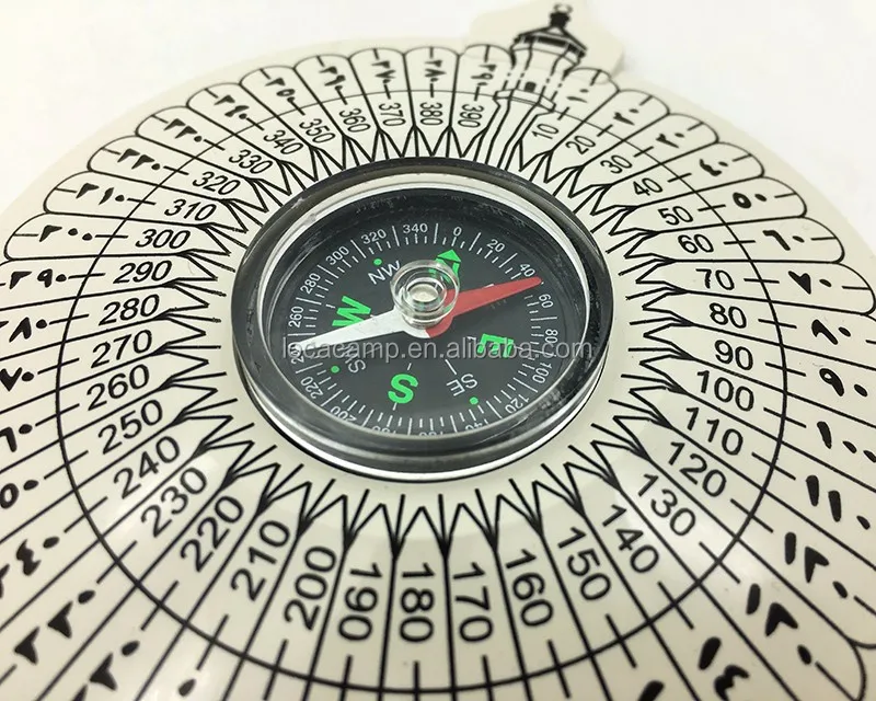 Pocket Muslim Kaaba Qibla Direction Finder Prayer Compass With Booklet ...