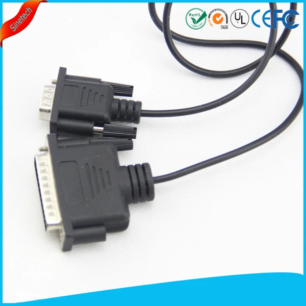 D-sub Db9 Male To Db25 Male Rs232 Serial Cable - Buy Db9 Male To Db25 ...