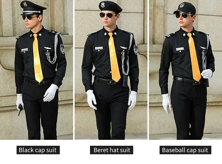 Man Security Prison Guard Dress Uniforms Shirts - OEM