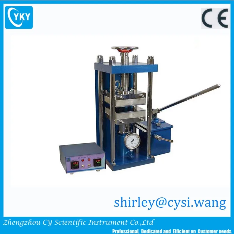 High Temperature Lab Lamination Hot Press For Polymer And Metal Powder ...