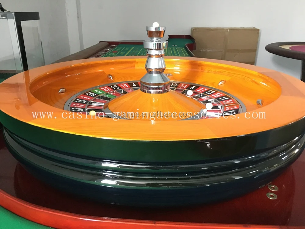 Golden Color High Quality Professional 32'' Roulette Wheel