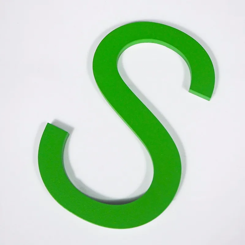 High Custom Solid Large Plastic Letters Cut Outdoor Solid Metal ...