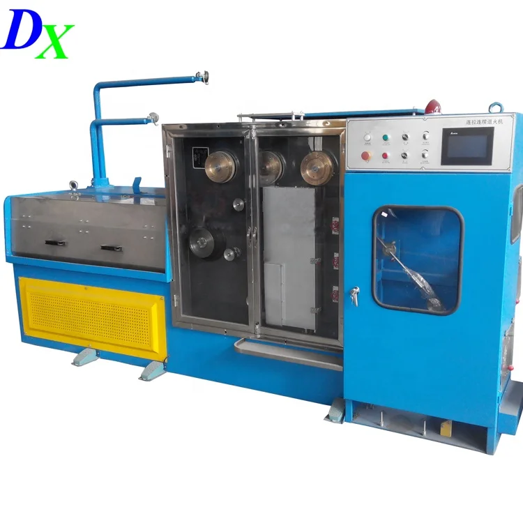 14D 20D 24D Automatic Fine Copper Wire Drawing Machine with Annealer