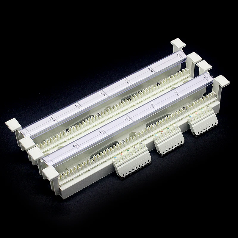 100 Pairs 110 Block Wiring Terminal Block With Legs 110 Type Electrical