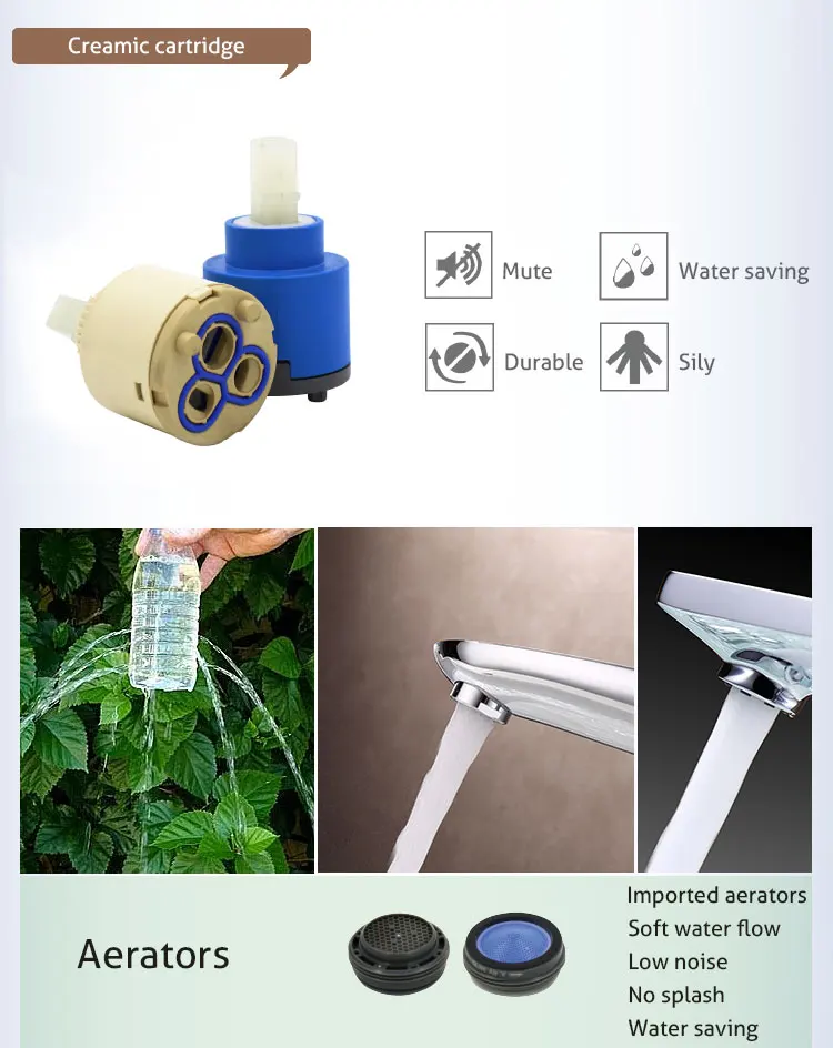 OMASA Luxury Smart Faucet - Digital Basin Faucet with Brass