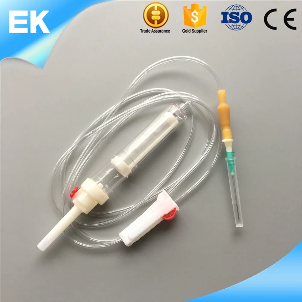 Blood Giving Set With Needle - Buy Blood Transfusion Set,Blood Giving ...