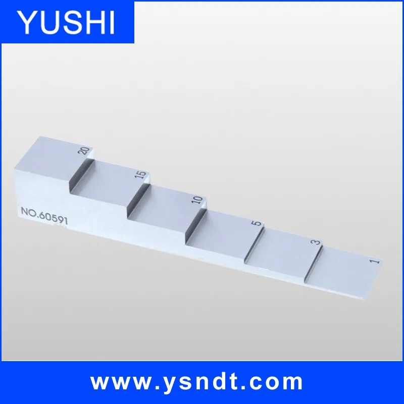 Yushi High Precision Ultrasonic Calibration Test Step Block With Inch ...