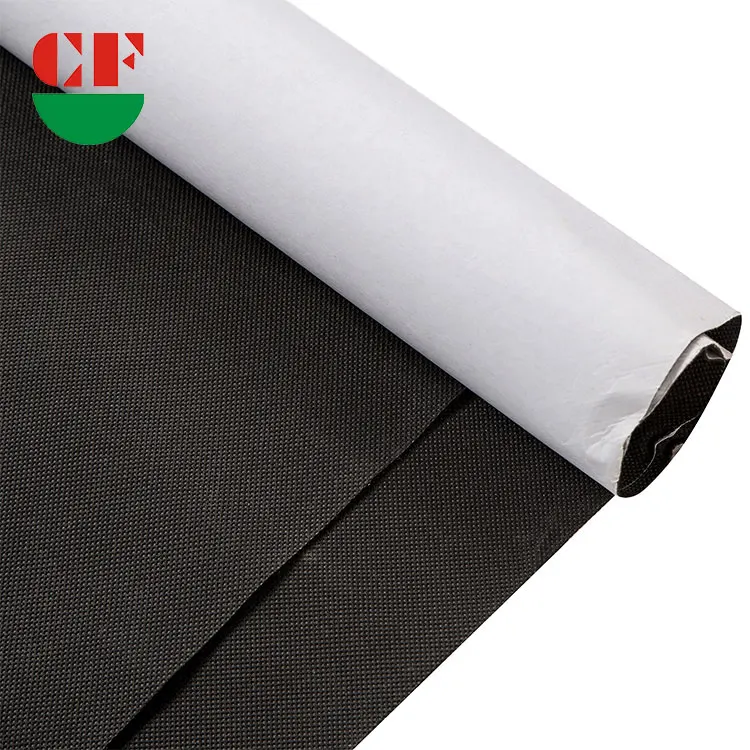 Custom Breathable Black Self Adhesive Non Woven Fabric Roll - Buy ...