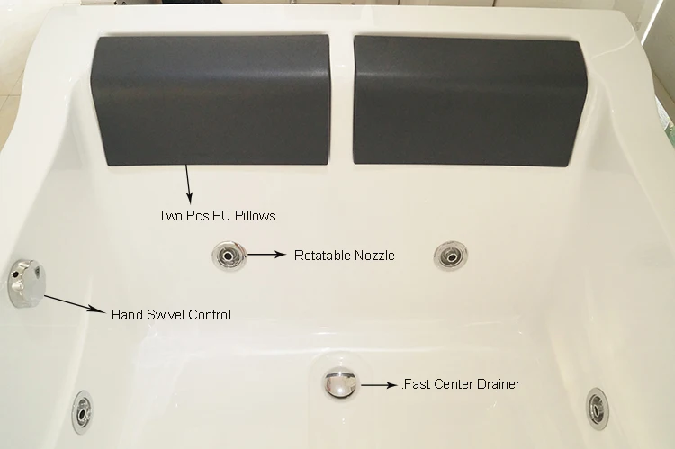 Luxury Design Oval Shape Pure Acrylic Cold Spa Hot Tub - Buy Cold Spa ...