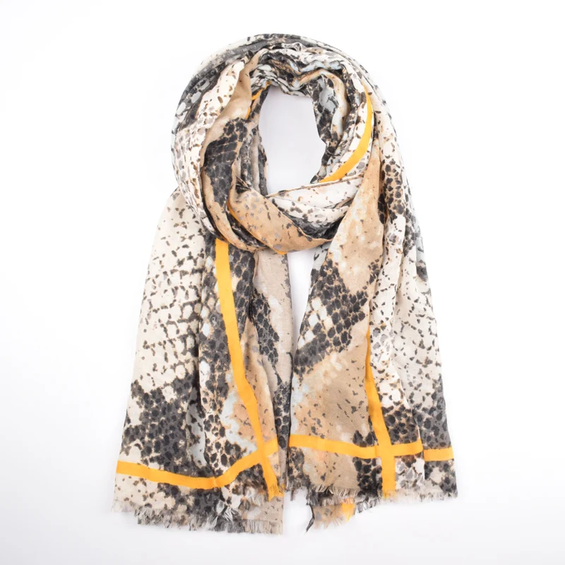 Wholesale 2020 New Style Logo Custom Made Scarf High Quality Cotton ...