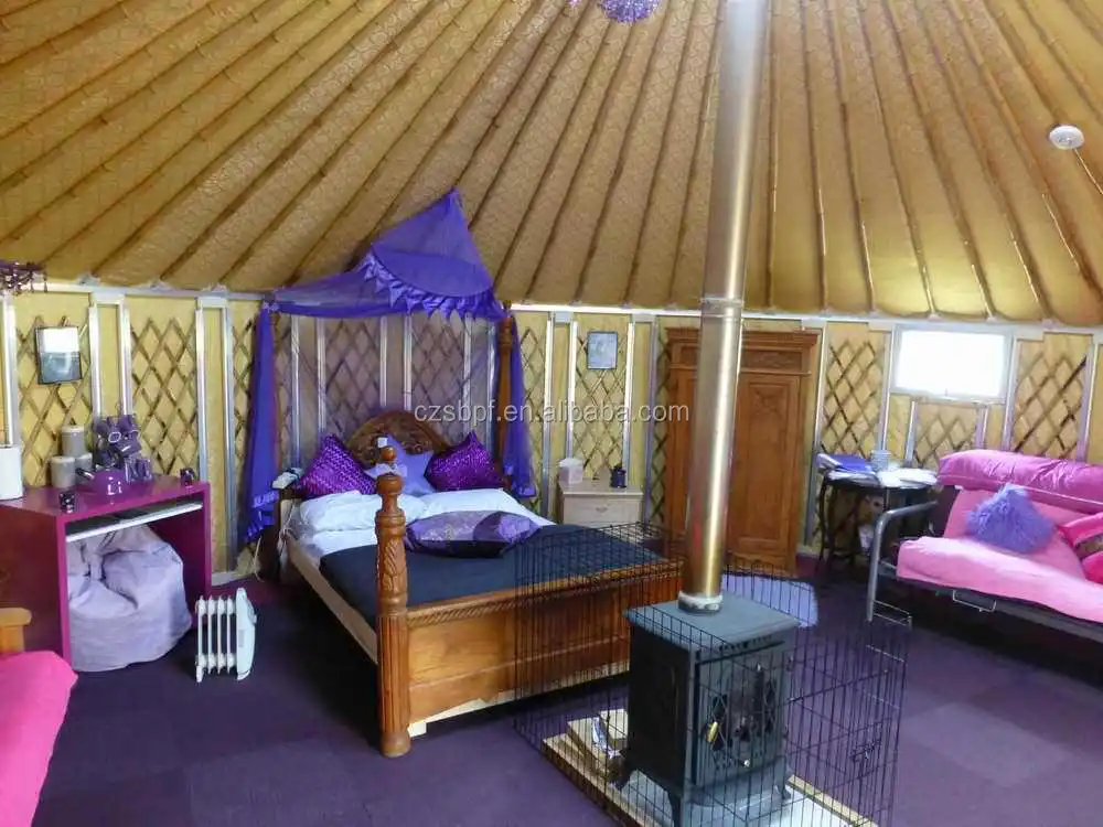 Yurt Four-season Tent 4 Layers Clothes Luxury Mongolian Canvas Two ...