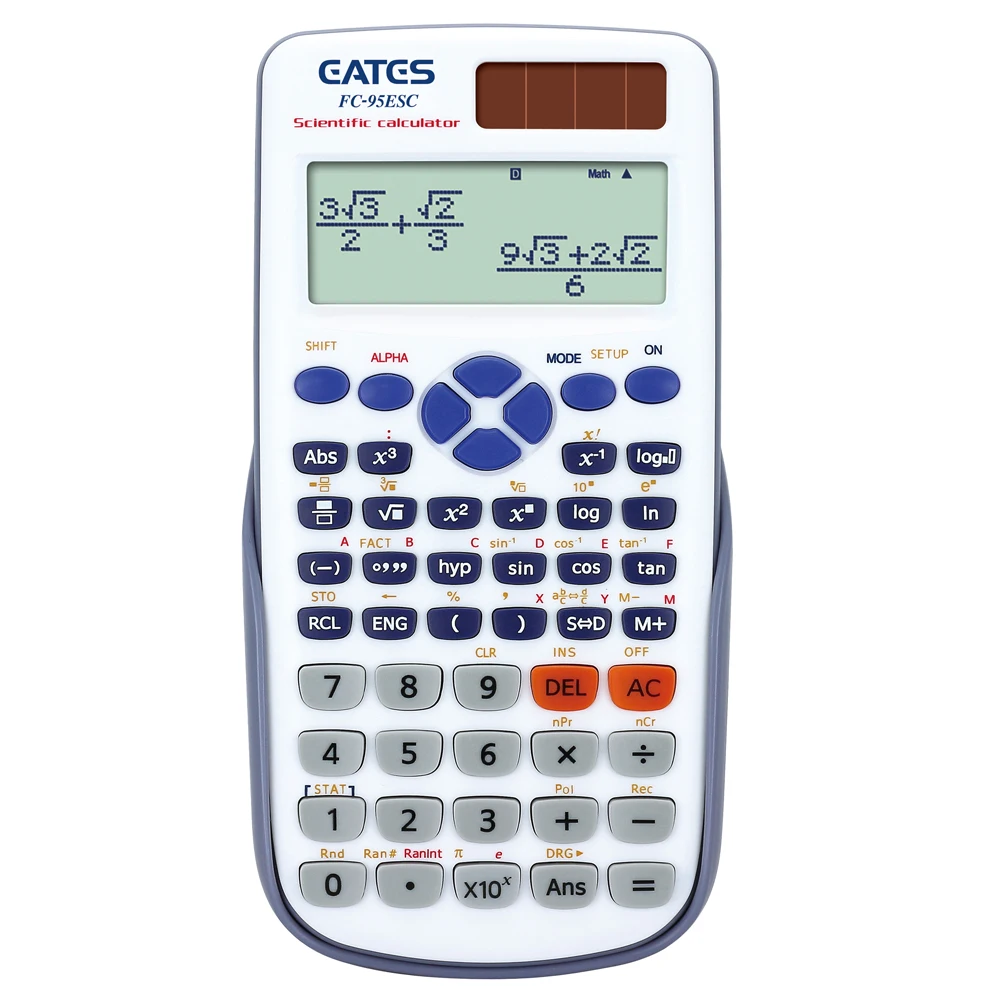 EATES FC-95ESC Scientific Calculator - 10+2 Digits High Tech