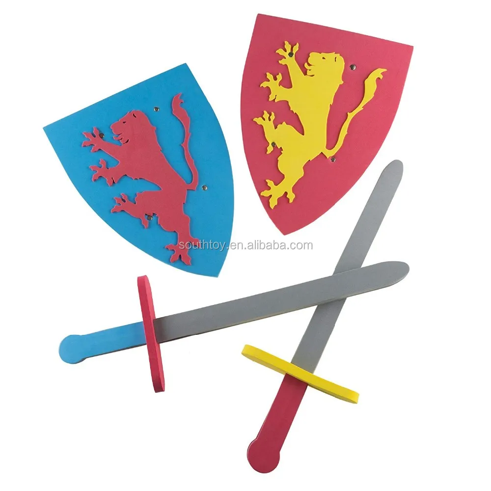EVA Foam Sword and Shield Toy Kit for Kids - Safe Fun
