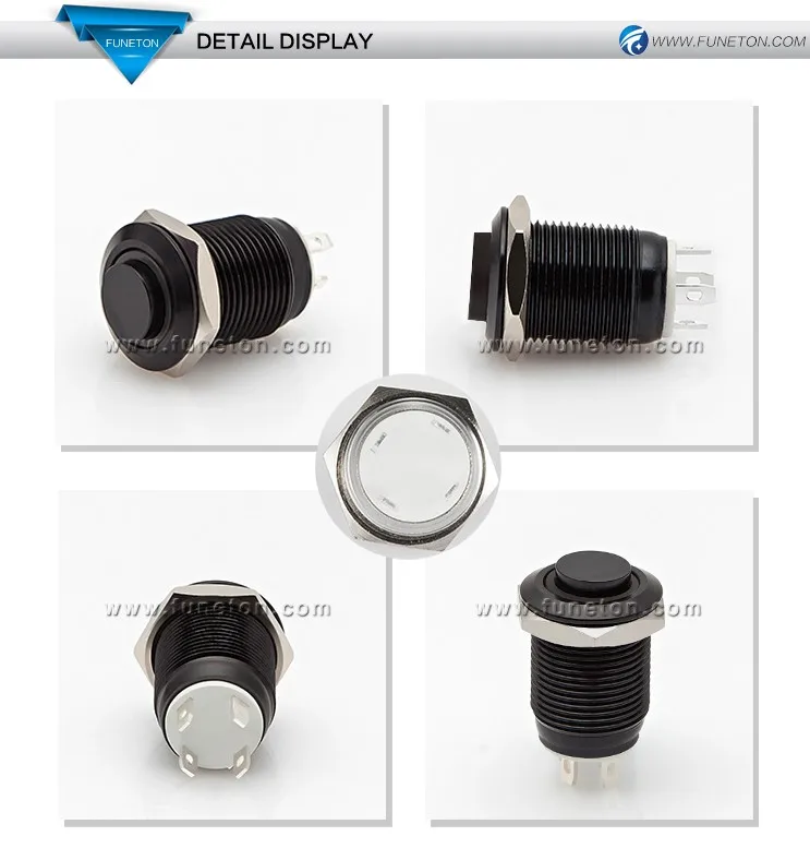 High Quality Modern Mini Momentary Waterproof Push Button Switch - Buy ...