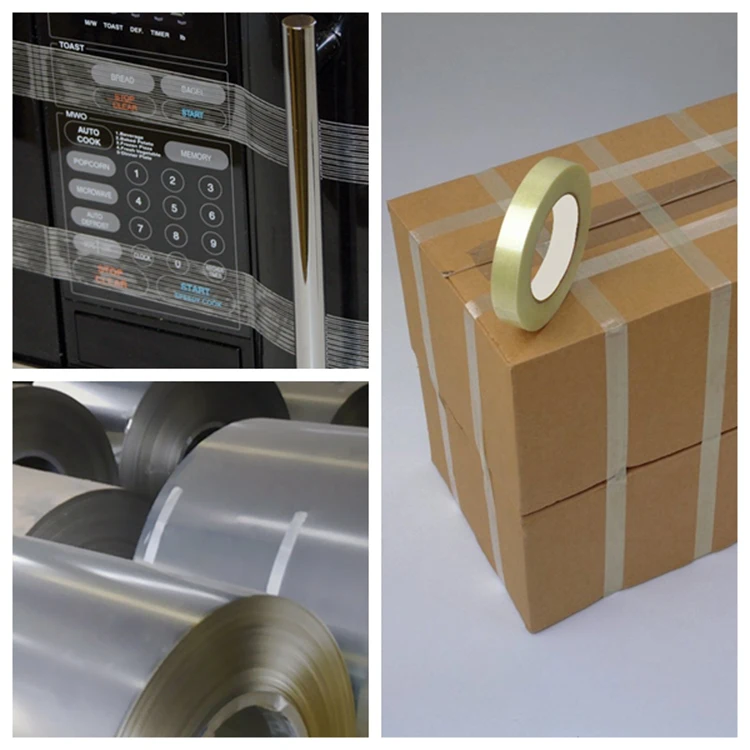 Heavy Duty Packaging Cross Reinforced Filament Mash Adhesive Bi ...