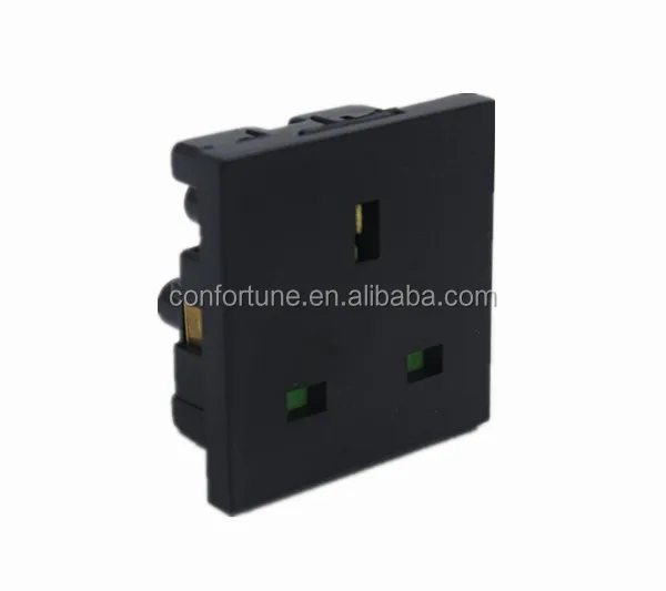 Uk Type Dual Ac Plugs Outlet 3 Pin British Eletric Socket/uk Wall ...