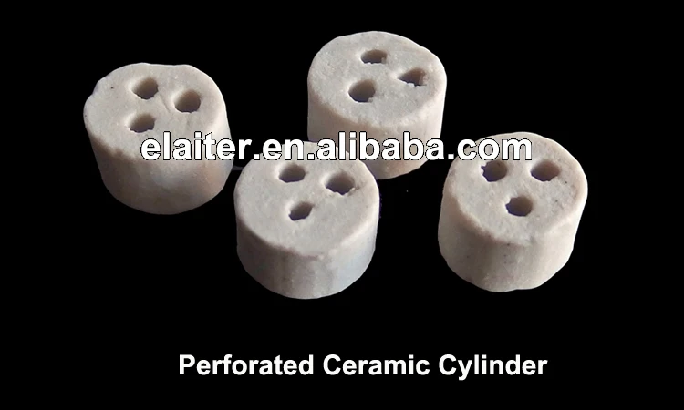 High Alumina Porous Ceramic Cylinder As Support Media For Petroleum ...