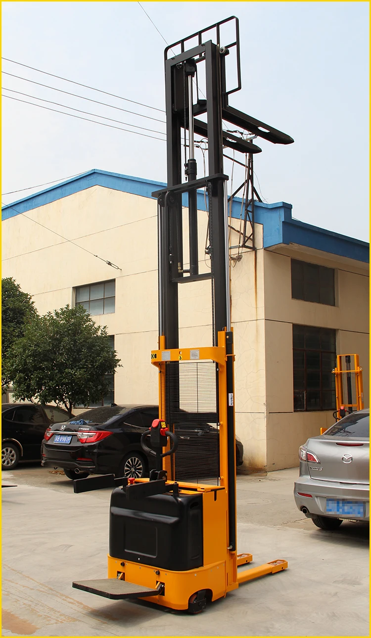 Sinolift Cdd-a High Lift Electric Pallet Stacker With Platform Pedal ...