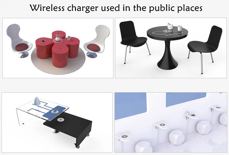 Embedded Wireless Charger - Inductive Transmitter for Furniture
