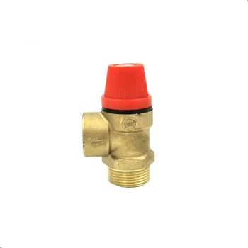 Angle Type Adjustable Air Pressure Vacuum Relief Valve 3bar With Red ...