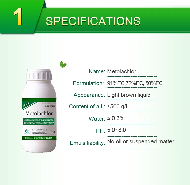2019 Top Herbicide 96% Ec S Metolachlor With Price,Natural Weedicide ...
