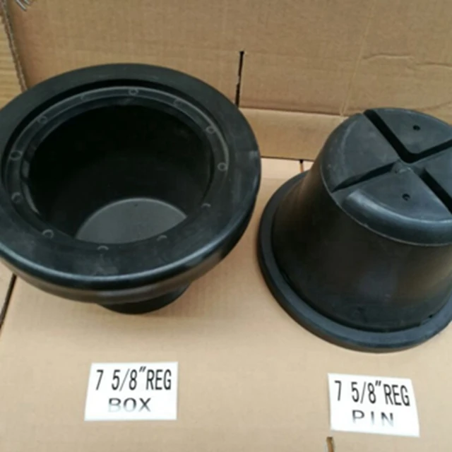 API Drill Pipe Pin and Box Thread Protectors for Well Drilling