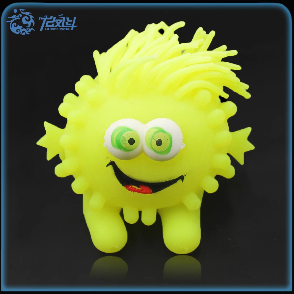 Big Eye Puffer Ball Light Up Puffer Ball Flashing Stress Toys 8121215 ...