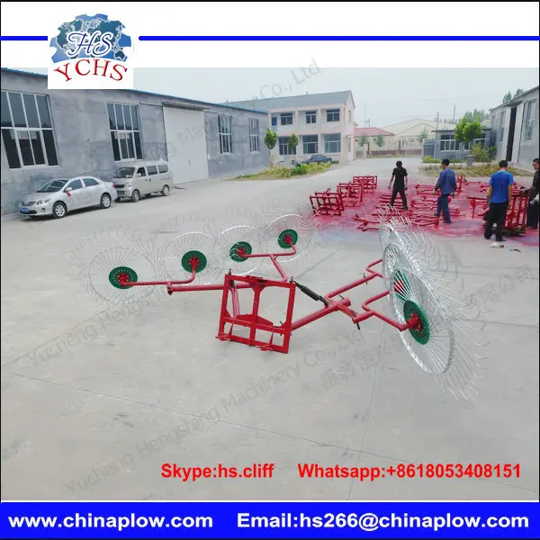 Hay Raking Machine For 4 Wheel Tractors Popular At Grassland - Buy Hay ...
