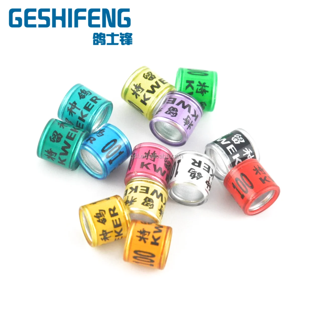 Middle Eastern Pigeon Ring 2023 Yellow Color Custom Rings For Pigeons ...