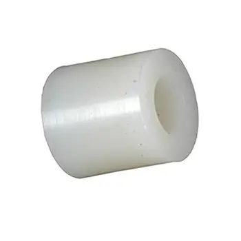 White And Black Nylon Plastic Long Round Coupling Nut M3 M4 M5 - Buy ...
