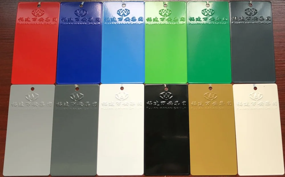Poudre Shein, RAL Colors to Pantone, Epoxy Powder Coating