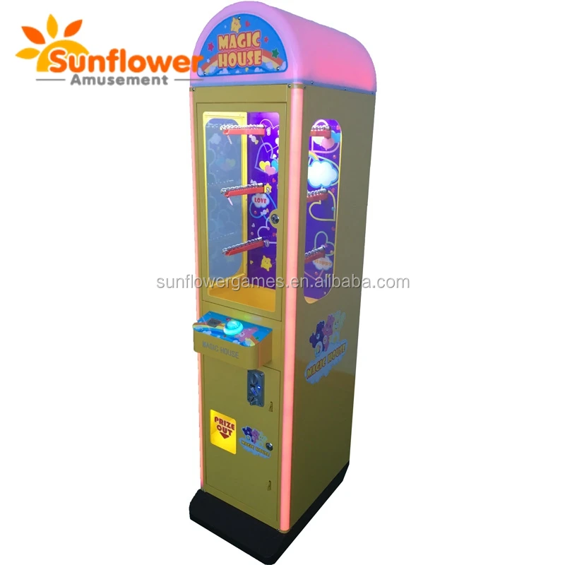 Sunflower Magic House Mini Key Master Game Machine Coin Operated Push ...