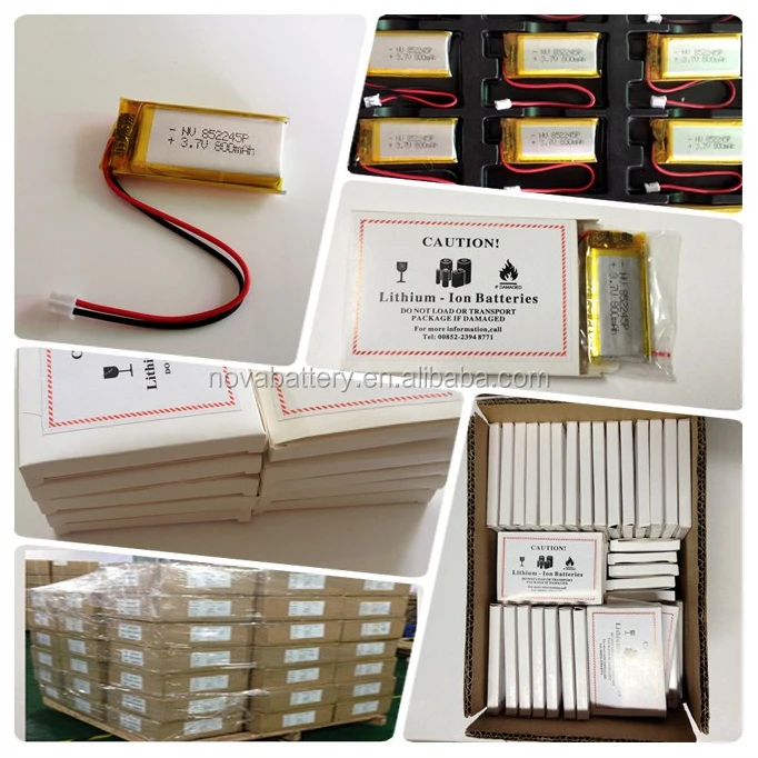 125575 3.7v 7.4v 12v 6s Li-Ion Battery Pack - 5000mah