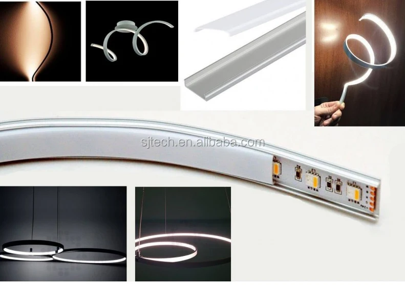 1806 Led Mounting Channel for Strip Lighting - Bending Aluminum Channel