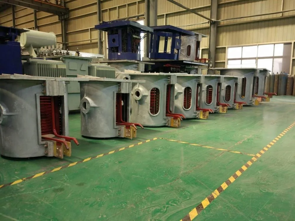 Inductotherm Induction Furnace For Steel Melting Automatic Dumping ...