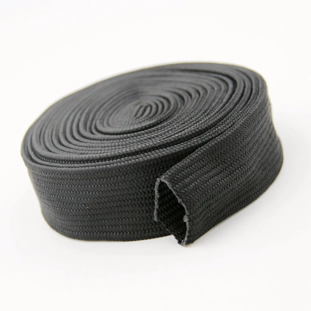 25mm Black Nylon Multifilament Expandable Braided Sleeve