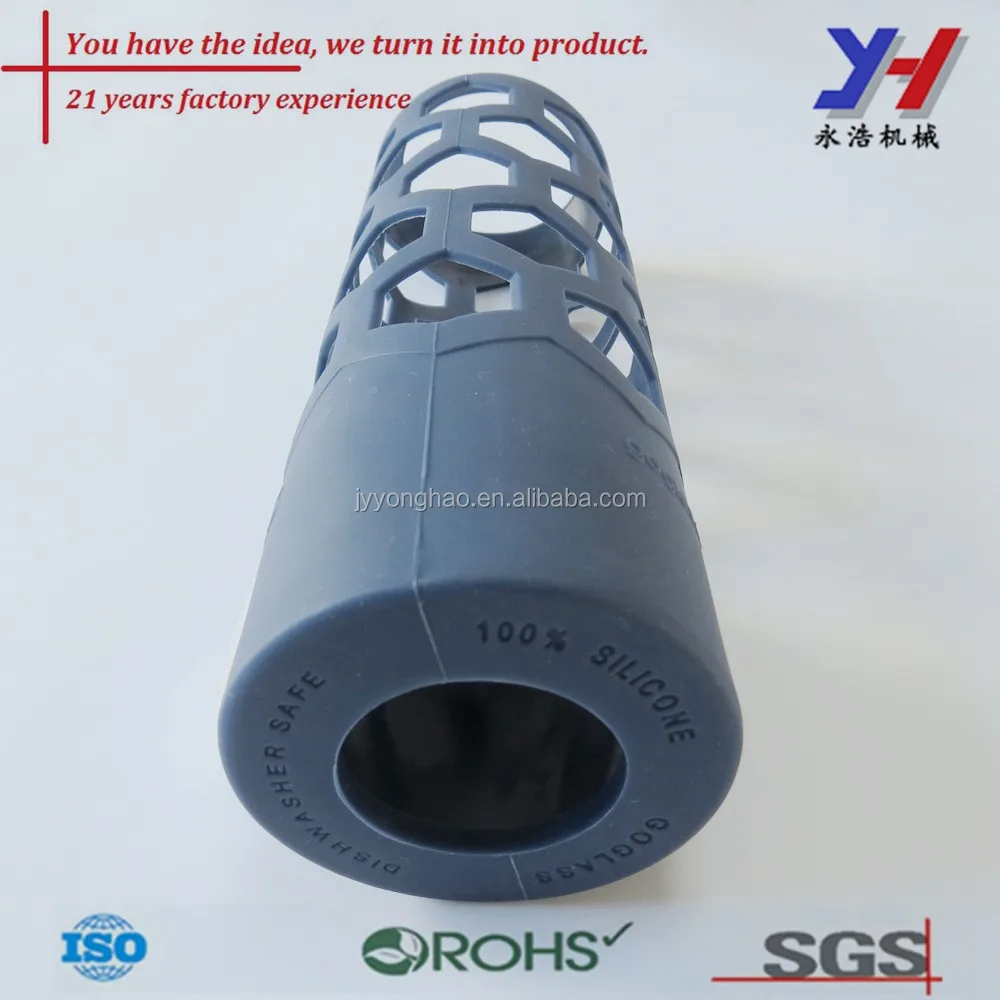 Professional Custom Shape Glass Bottle Silicon Protection Sleeve - Buy ...