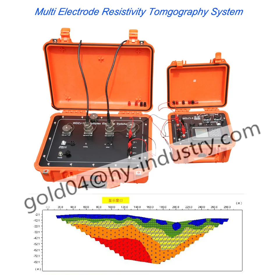 Electrical Resistivity 2D 3D Imaging Technique Survey Equipment