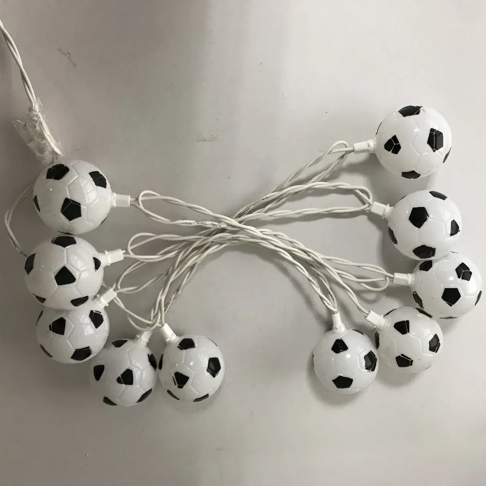 2019 Light Up Soccer Ball Football Light String Battery Operated World ...