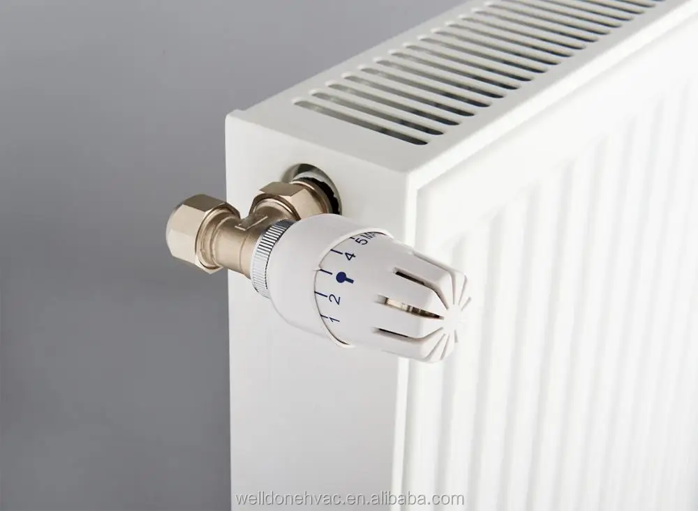 1/2" Electronic Thermostatic Radiator Valve With Remote Control Central ...
