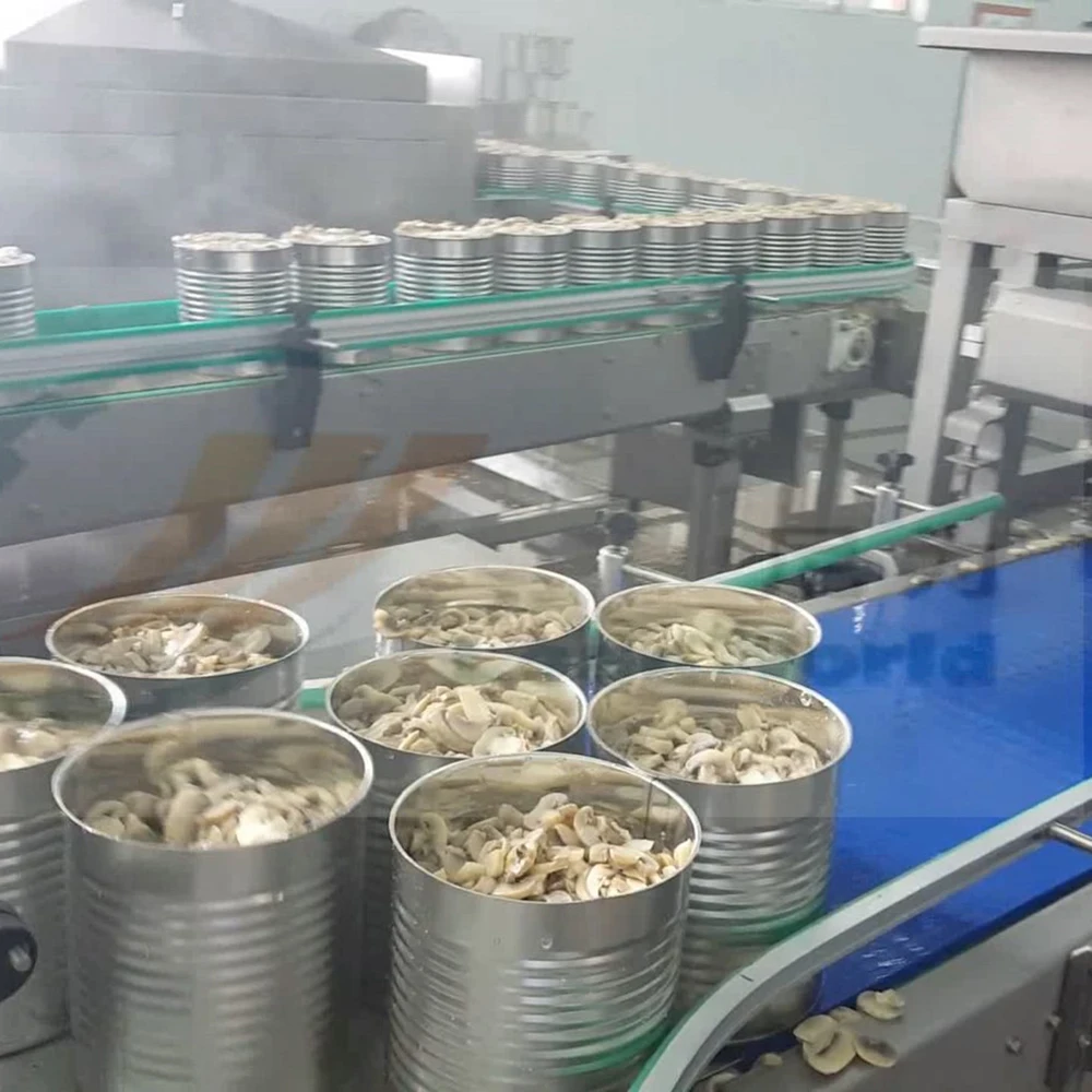 Automatic Canning Food Machine Production Line For Mushroom,Bean,Fruit ...